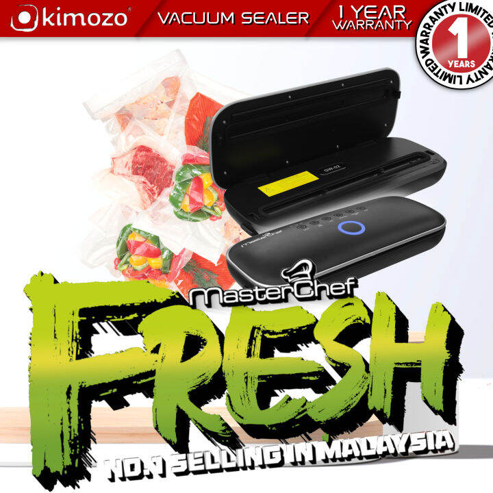 KIMOZO Vacuum Sealer Sealing Machine Masterchef Series MTC-GW-02 | Lazada