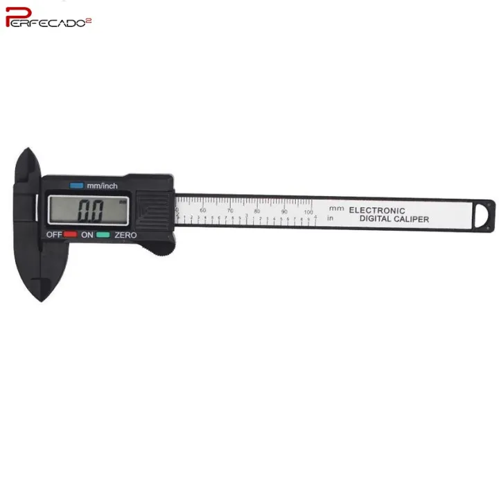 practical Digital Calipers 100mm 4inch LCD Electronic Vernier Caliper ...