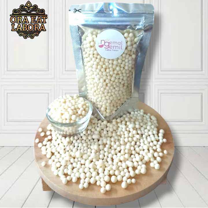 Pouch Chocoball White Sprinkle Bola Putih Topping Donut Kue Bolu ...
