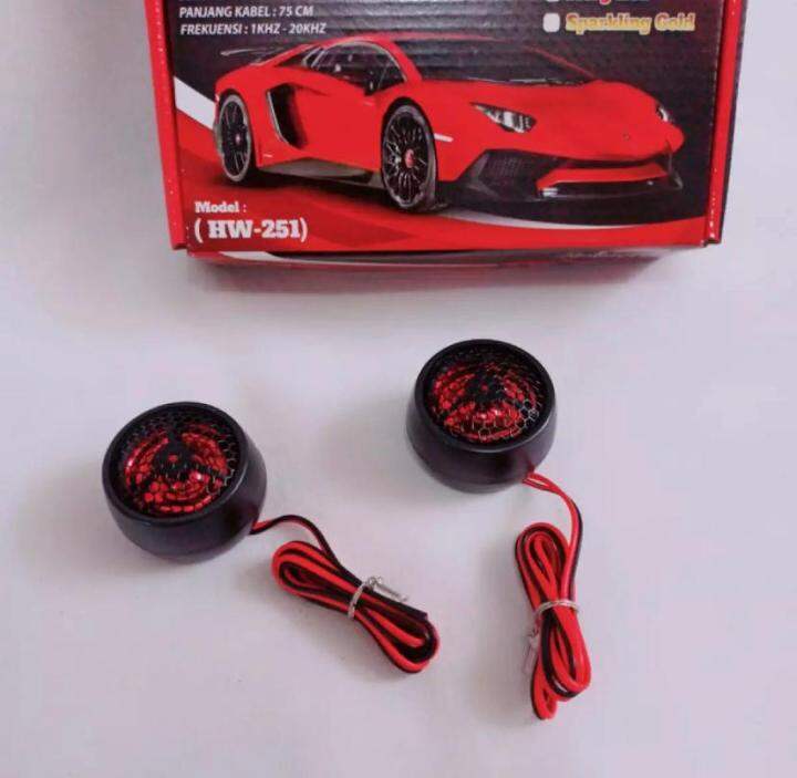 TWEETER HOLLYWOOD HW-251 SPARKLING GOLD / HOLLYWOOD TWEETER HW-251 GOLD ...