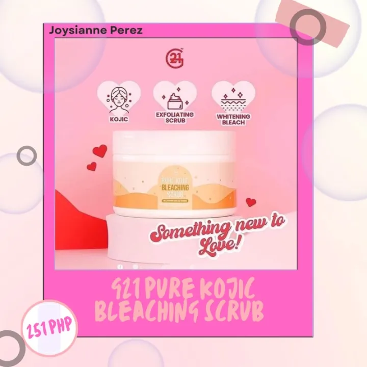 G21 PURE KOJIC BLEACHING CREAM SRUB (OPEN FOR RESELLERS) | Lazada PH