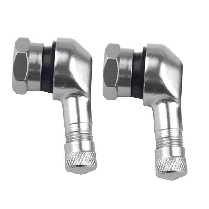 Gazechimp 90 degree CNC Aluminum Universal Motorcycle Wheel Valve Stems ... Gazechimp 90 degree CNC Aluminum Universal Motorcycle Wheel Valve Stems ...