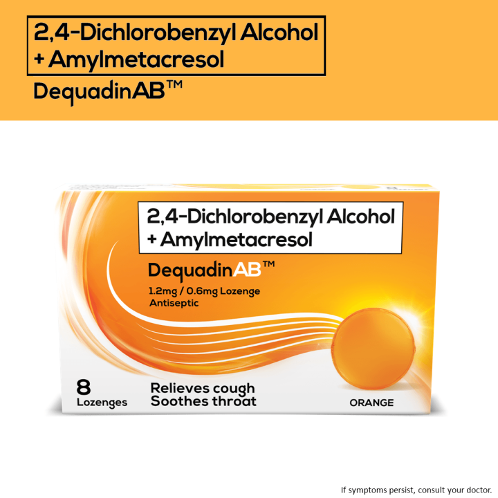 Dequadin AB Lozenges Orange Flavor 8 s | Lazada PH