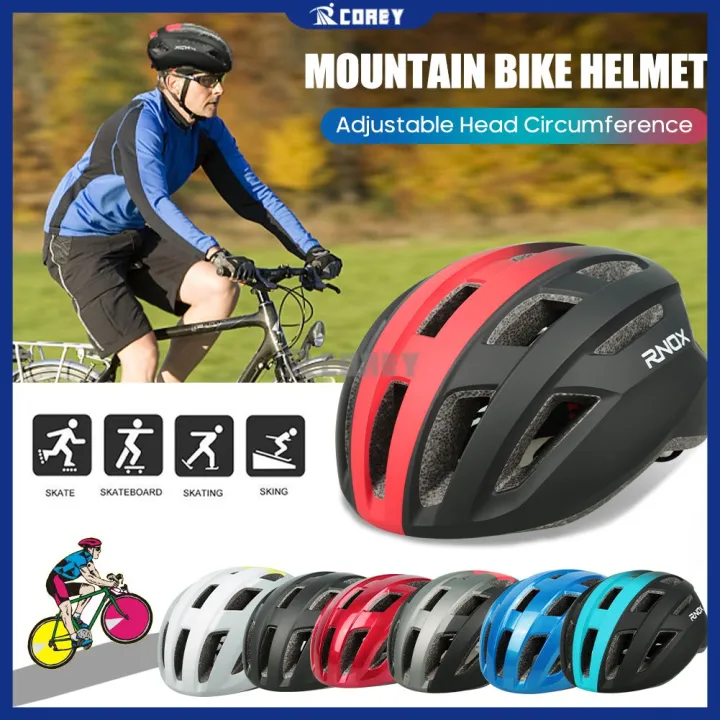【Corey】RNOX new pneumatic practice road helmet bicycle helmet outdoor ...