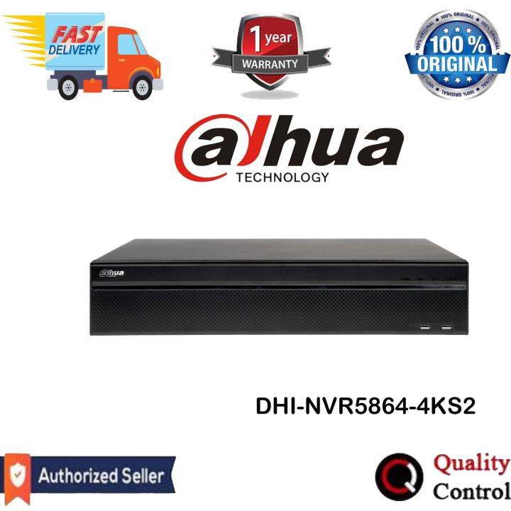Dahua DHI-NVR5864-4KS2 16/32/64Channel 2U 4K&H.265 Pro Network Video Recorder (V2.00) | Lazada PH