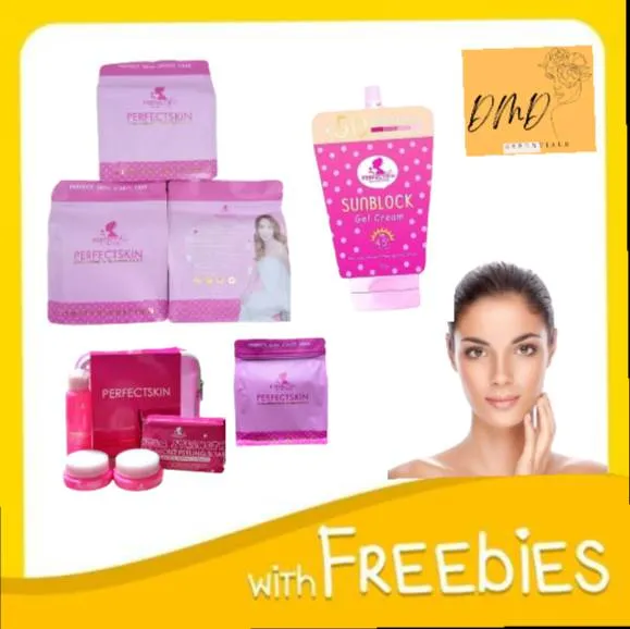 PERFECT SKIN REJUVENATING SET AND PERFECT SKIN SUNSCREEN 50 G. WITH ...
