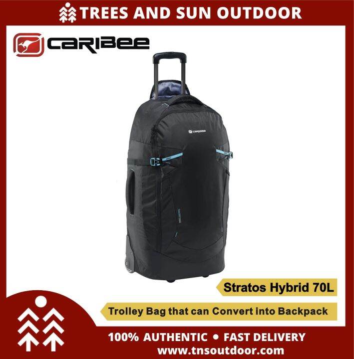 Caribee Stratos Hybrid 70L Wheel Travel Pack CAR6910 | Lazada