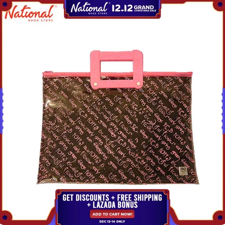 Plastic Envelope With Handle Long Zipper Lock Letter Design Transparent ...