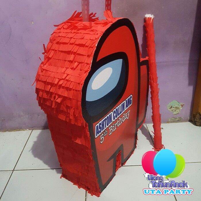 Pinata JUMBO Among Us / Pinata Ulang Tahun / Pinata Custom | Lazada ...