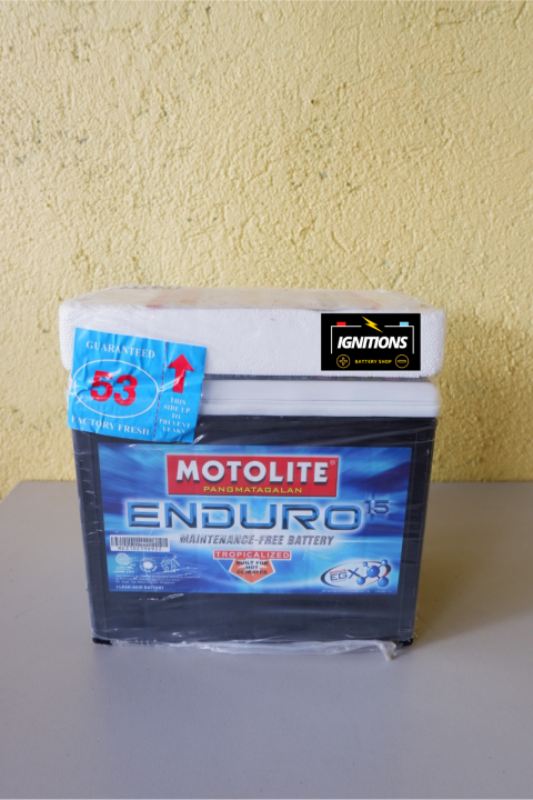 Motolite Enduro NS60 Maintenance Free Car Battery | Lazada PH