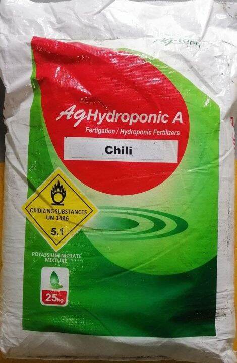 READY STOCK Ag-Tech Hydroponic Fertilizers A 25KG | Lazada
