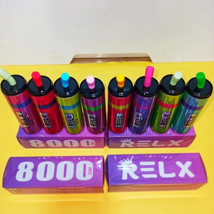 Legit RELX Plus 8K Dispo Pod 8000 Puffs Disposable Vape 5 Menthol ...