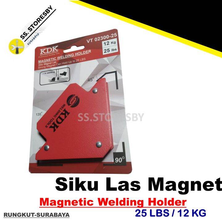 SIKU LAS MAGNET 3" 12KG SIKU MAGNET MAHNIT MAHNET SUDUT MODEL PANAH ...
