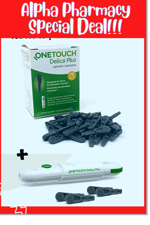 ONETOUCH Delica Plus Lancing Device + Lancet 10 pcs | Ready Stock | Lazada