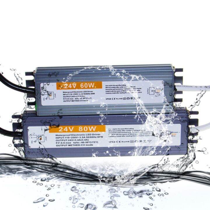 AC DC 12V 24V Switching Power Supply 12 24 V Volt IP67 IP68 Outdoor Waterproof 24V Power Supply ...