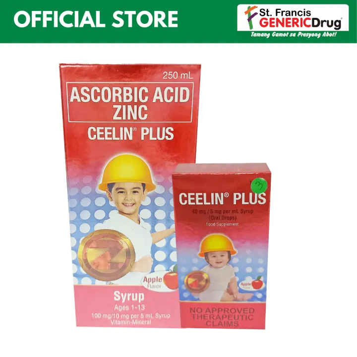 Ascorbic Acid + Zinc (Ceelin® Plus) | Lazada PH