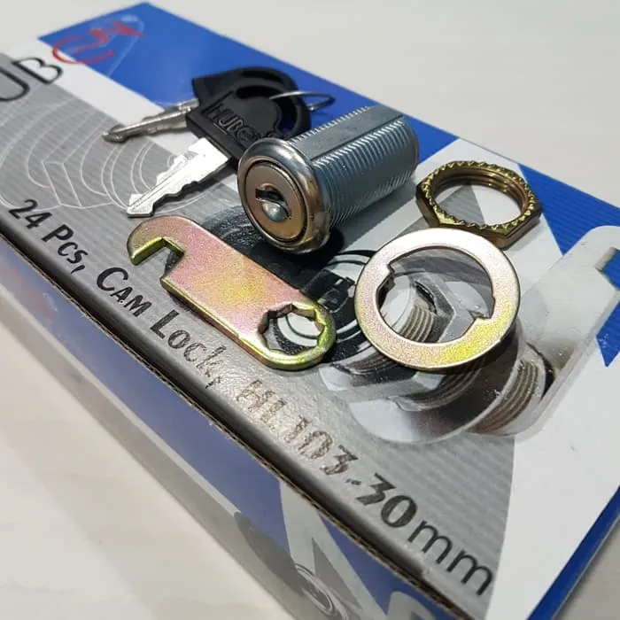 Kunci Camlock Cam Lock Kait Loker Locker Huben HL 103.30 (30mm ...