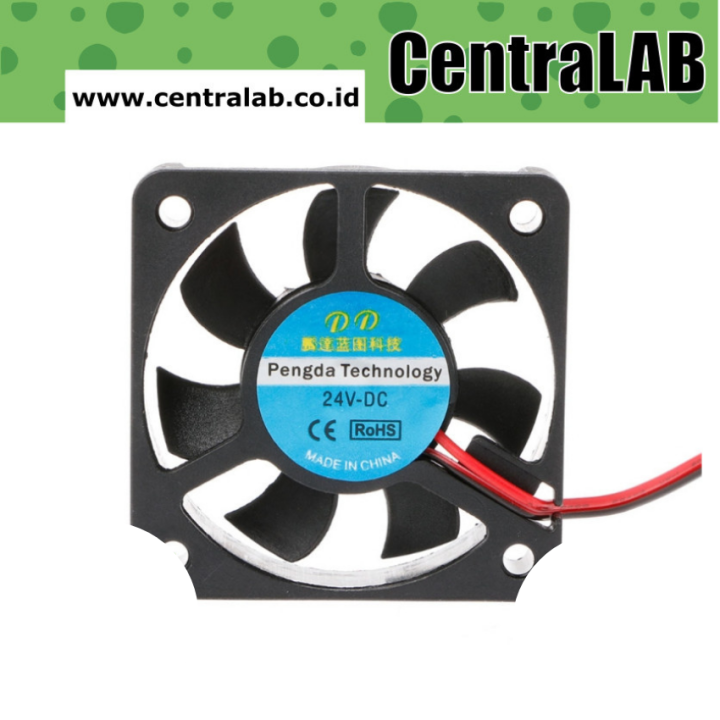 Kipas Fan DC 5010 50 5cm 50mm 24 v 24v high rpm 3d Printer 2 pin 2p | Lazada Indonesia