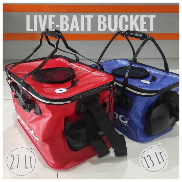 DAIDO Live Bait Bucket | Box Mancing tempat Udang - Box umpan Hidup ...