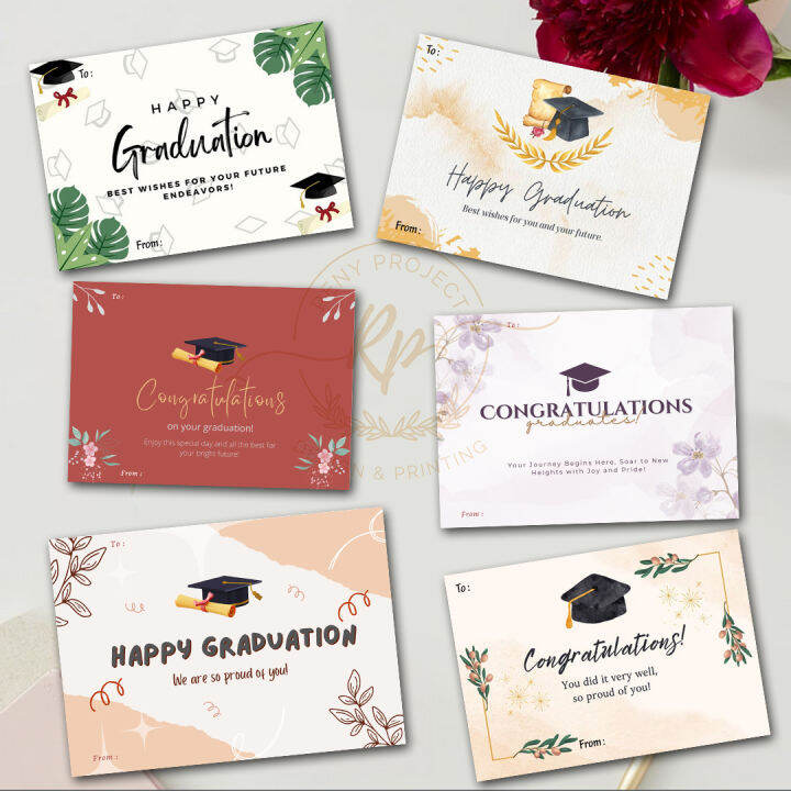 KARTU UCAPAN GRADUATION / KARTU UCAPAN KELULUSAN / WISUDA ISI 25 PCS ...