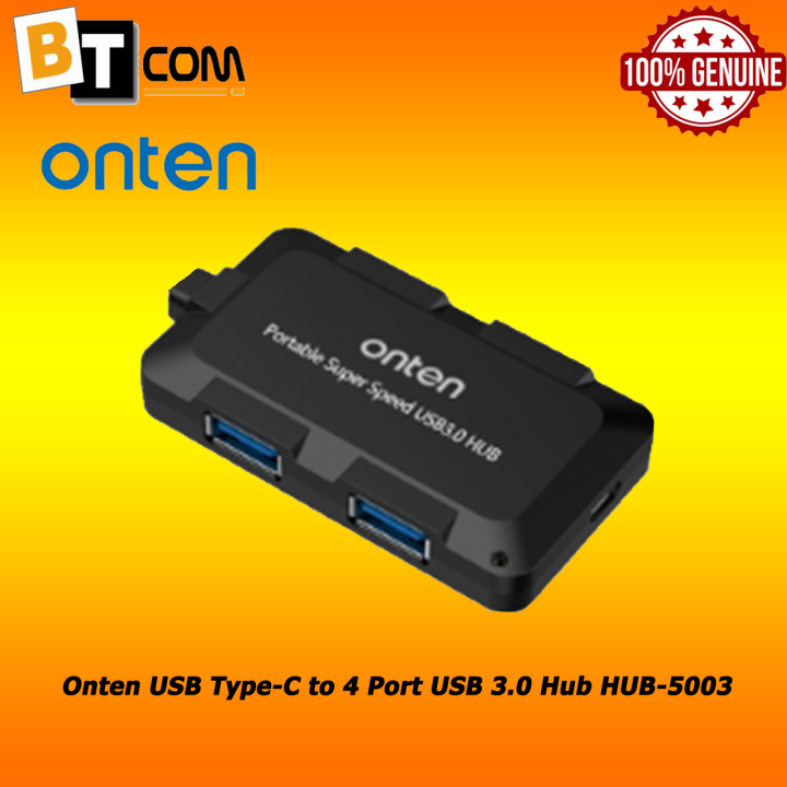 Onten USB Type-C to 4 Port USB 3.0 Hub HUB-5003 | Lazada Onten USB Type-C to 4 Port USB 3.0 Hub HUB-5003 | Lazada