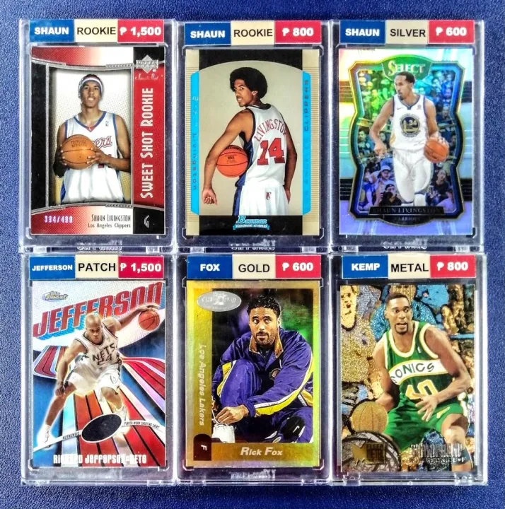 Shaun Livingston Rookie RC Richard Jefferson Topps Rick Fox Gold Shawn ...