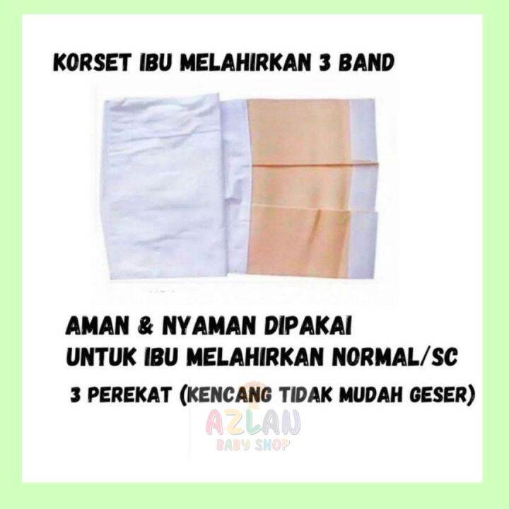 Korset Stagen Ibu Gurita Rekat Ibu Melahirkan Normal Caesar 3 BAND ...
