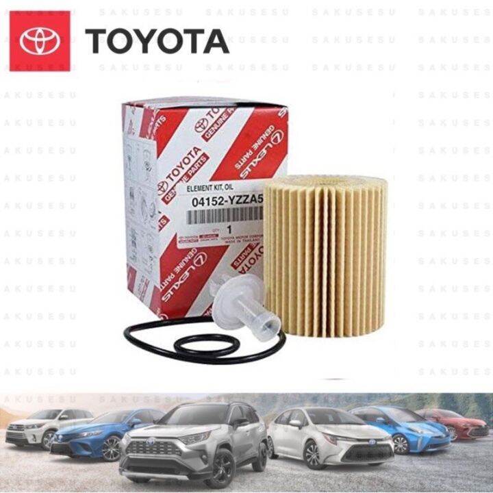 04152-YZZA4 Toyota element kit; oil filter for Mark X GRX125, GRX130 ...