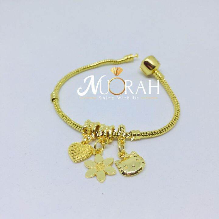 PANDORA TALI ⚡️CHARMS 🌸 | Emas Korea | Terbaru & Exclusive Design 💯 Mcm ...