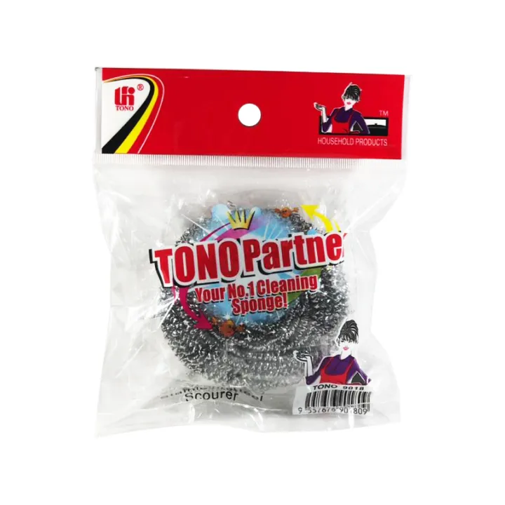 Tono Partner Stainless Steel Metallic Spiral Ball Kitchen Cleaning(1 ...