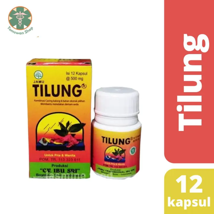 TILUNG OBAT TIPES 12 kapsul | Lazada Indonesia