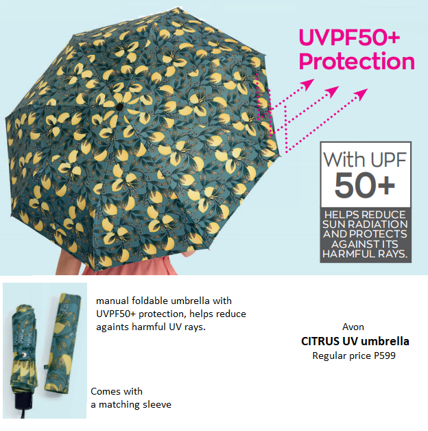 Avon CITRUS UV umbrella | Lazada PH
