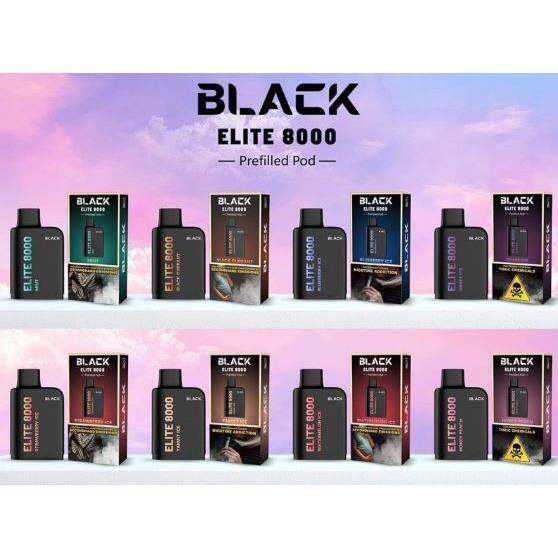 BLACK ELITE 8000 Puffs 8k Puff 3 | Lazada PH