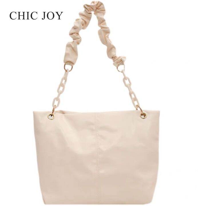 Cjoy กระเป๋าสะพายผญ กระเป๋าโซ่ผู้เดินทาง ผู้หญิงเวอร์ชั่นภาษาเกาหลีของกระเป๋าลายเมฆกระเป๋าสะพาย ...