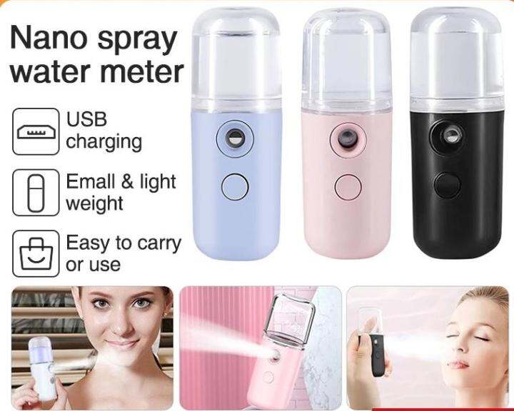 30ML USB Sanitizer Spray Machine Nano Antivirus Disinfectant Mist ...