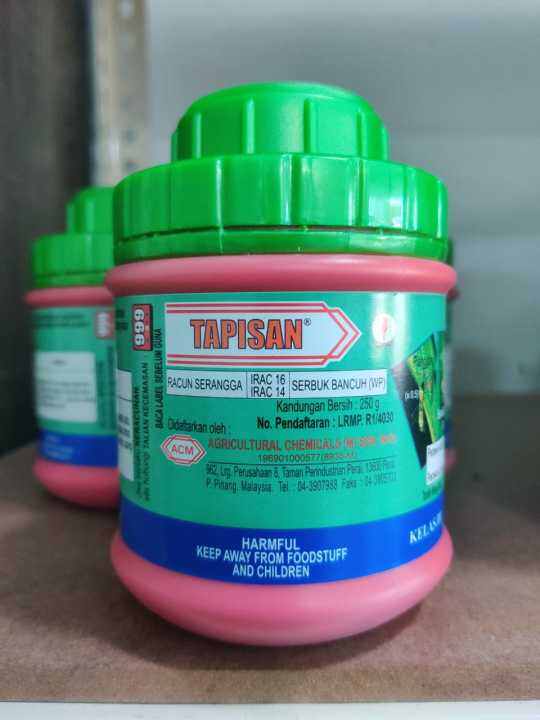 Tapisan® 250G / Buprofezin 10% + Cartap HCI 50% / Bena / Ulat Pengorek / Ulat Gulung Daun ...
