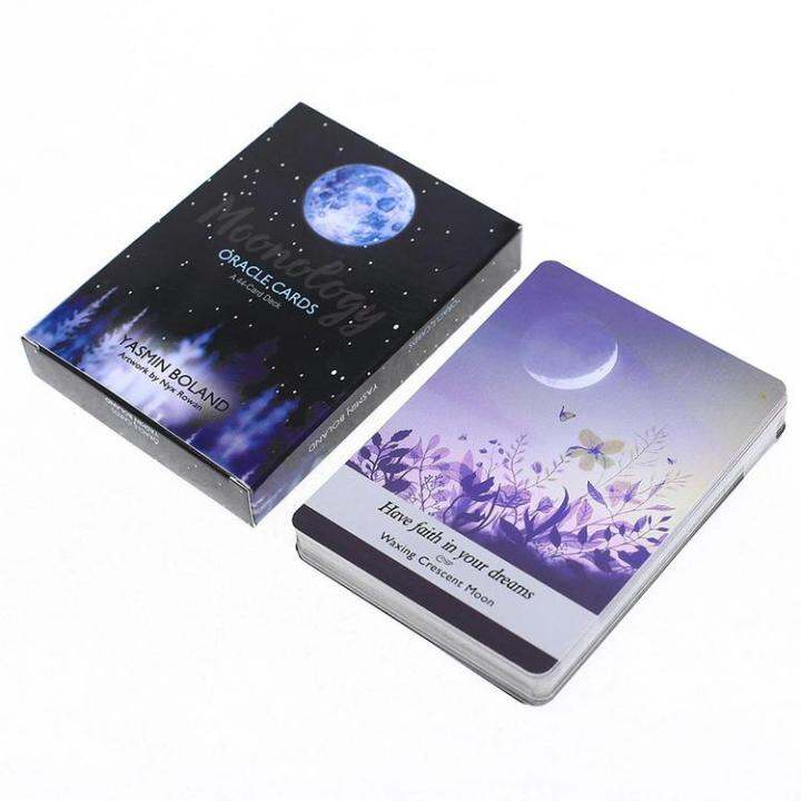 Moonology Tarot Decks English Tarot Cards Oracles Deck 44 Cards ...