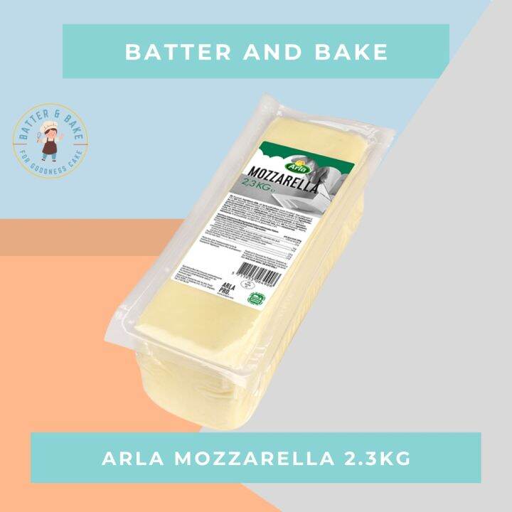 Arla Mozzarella Cheese Block 2.3Kg Exp Date May2023 | Lazada PH