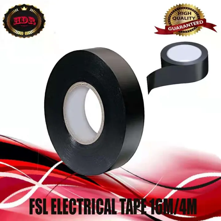 (Easy Release Tape) FSL PVC ELECTRICAL TAPE 1PCS(4m/16m) | Lazada PH
