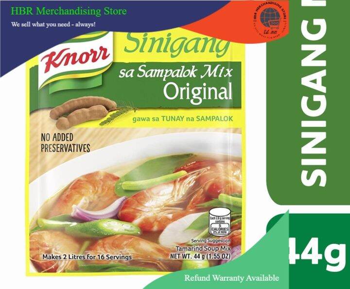 6 packs - Sinigang sa Sampalok Mix Original (44 grams x 6) | Lazada PH