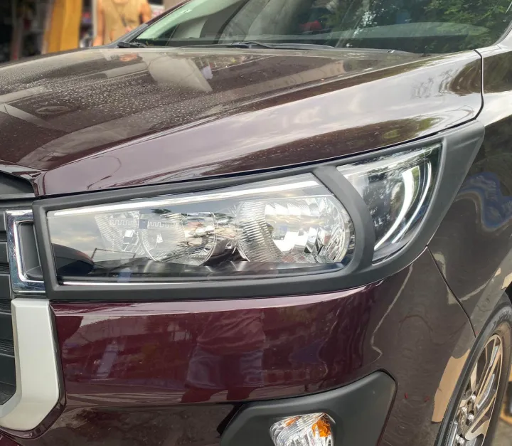 Toyota Innova 2016 to 2018 Combo Garnish Cover Set [Black] | Lazada PH