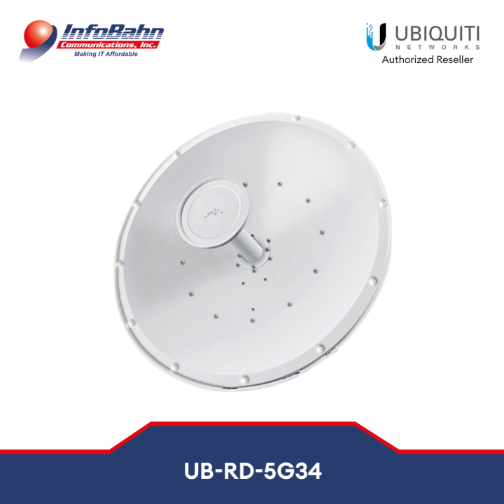 Ubiquiti airMAX RocketDish, 5 GHz, 34 dBi, Carrier Class 2x2 PTP Bridge ...