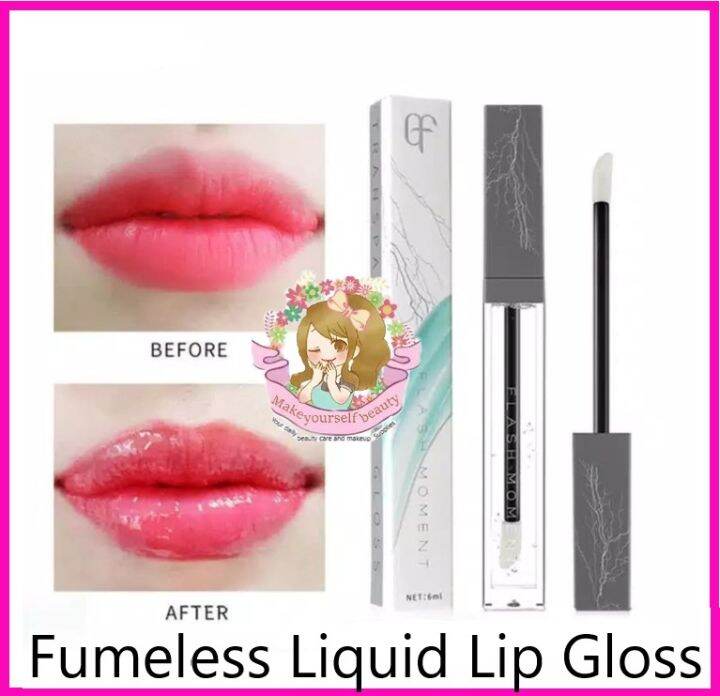 Flash Moment Original Transparent Lipgloss Lip Gloss Lip Moist | Lazada ...