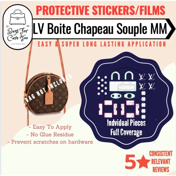 LV Boite Chapeau Souple MM Bag Hardware Protective Stickers/ Film to ...