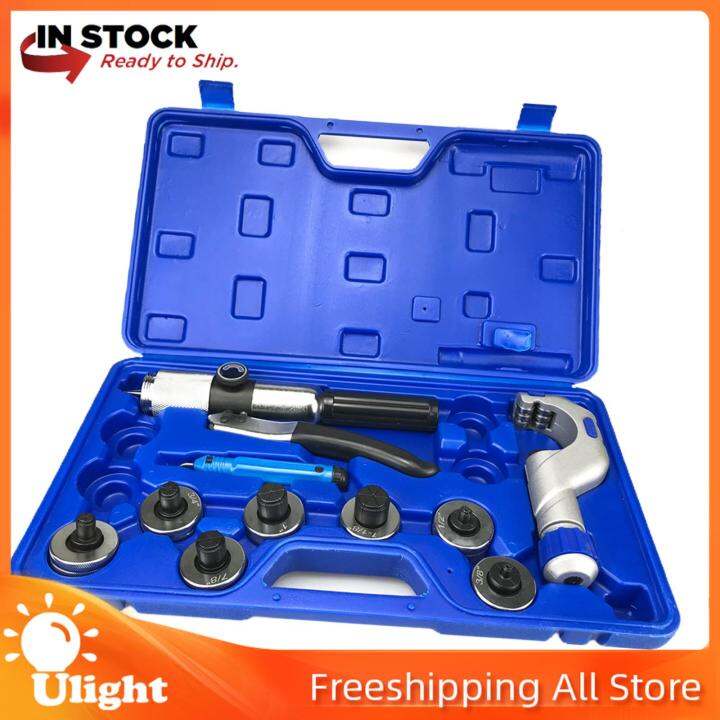 Ulight Copper Tube Expender Set, Copper Tube Hydraulic Expander, Hand ...