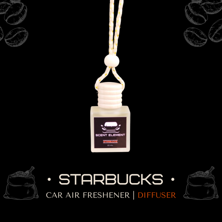 Scent Element / Starbucks Coffee / Hanging Car Diffuser 10 ml / Car and ...