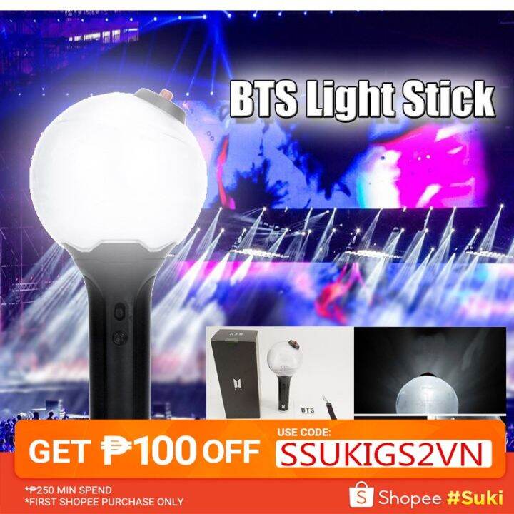 BTS Light Stick Ver.3 ARMY BOMB Bangtan Boys Concert Glow | Lazada PH