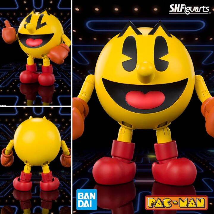 ของแท้ 100% Action Figure Bandai Spirits S.H. Figuarts จากวิดีโอเกมส์ Pac Man Pacman แพ็ก แมน แพ ...