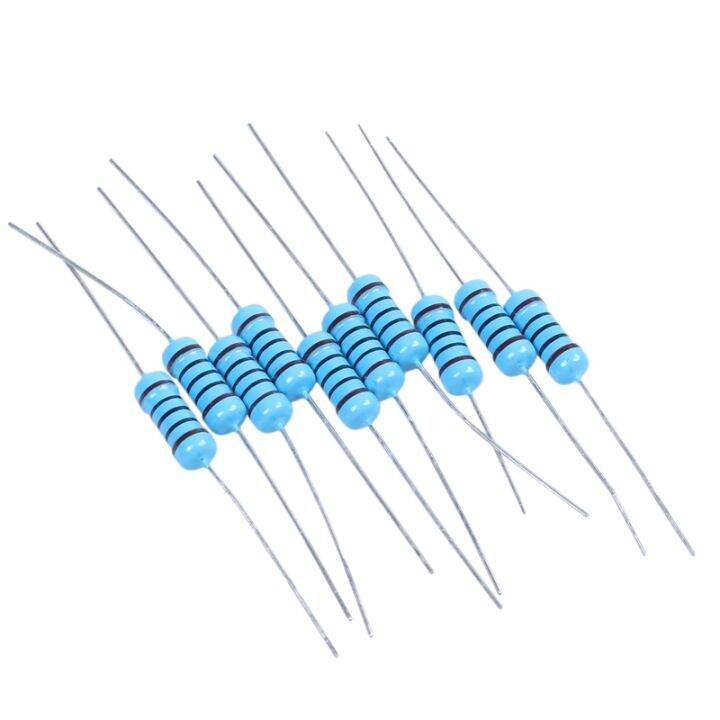 10 PC resistor 100 ohm 1 W fixed film, metal oxide blue | Lazada.co.th