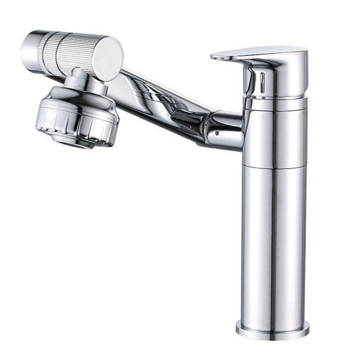 Kitchen Sink Faucet Brass Basin Mixer Tap with One Handle and 2 Water ...